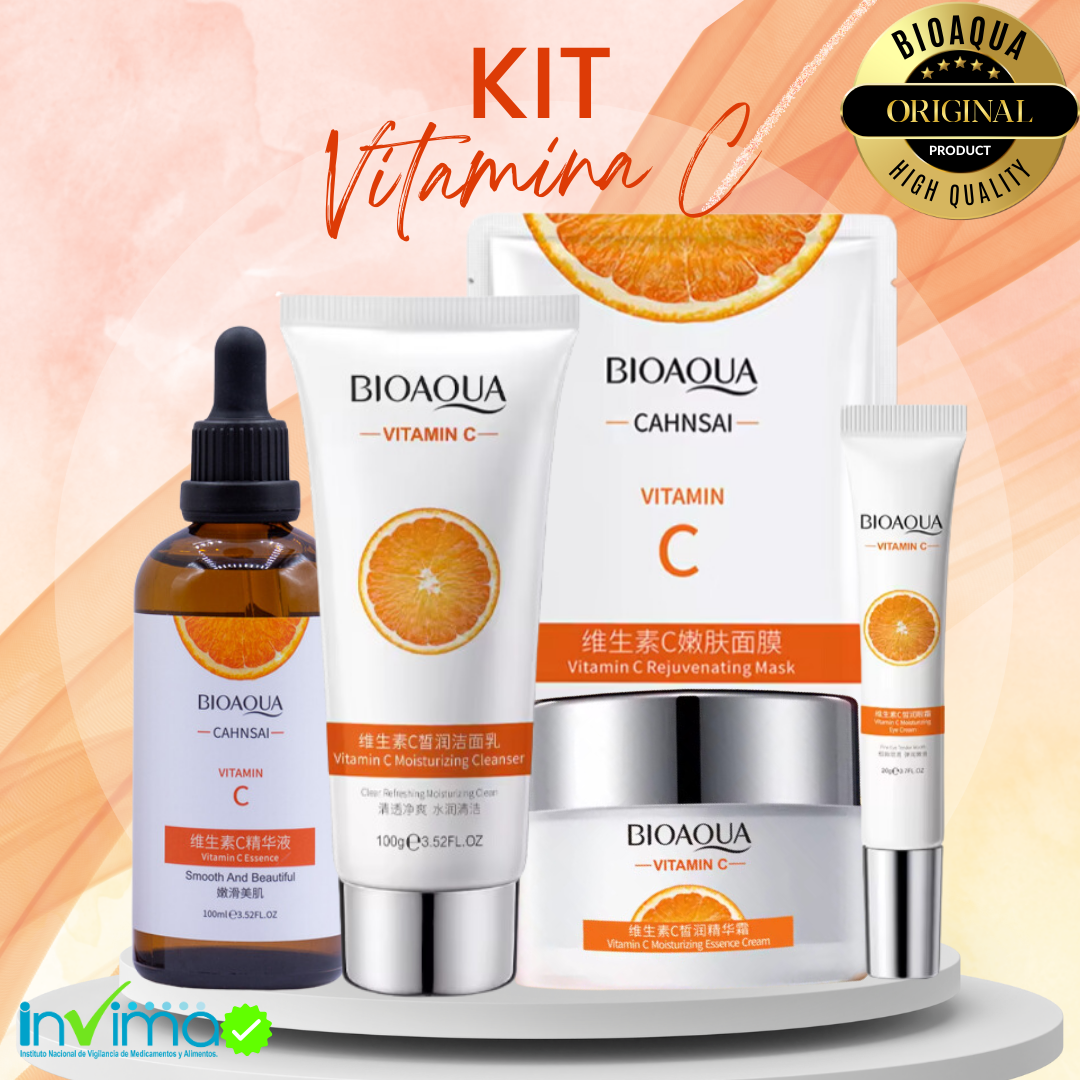 Kit Vitamina C – Un tono unificado de la piel, es posible!